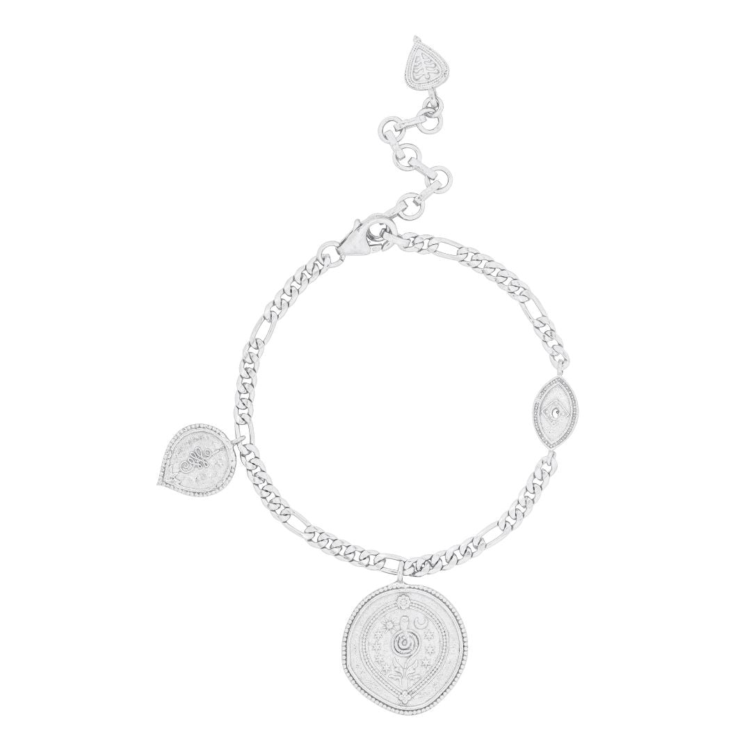 Me, Myself & Eye Bracelet Silver – Loft & Daughter