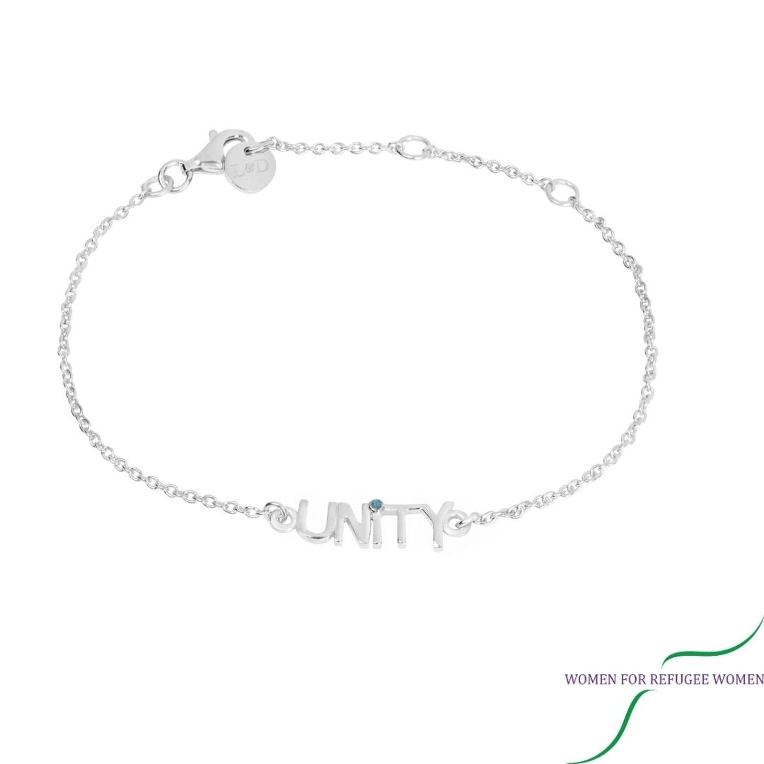 UNiTY Bracelet Silver (100% profit supporting Women for Refugee Women ...