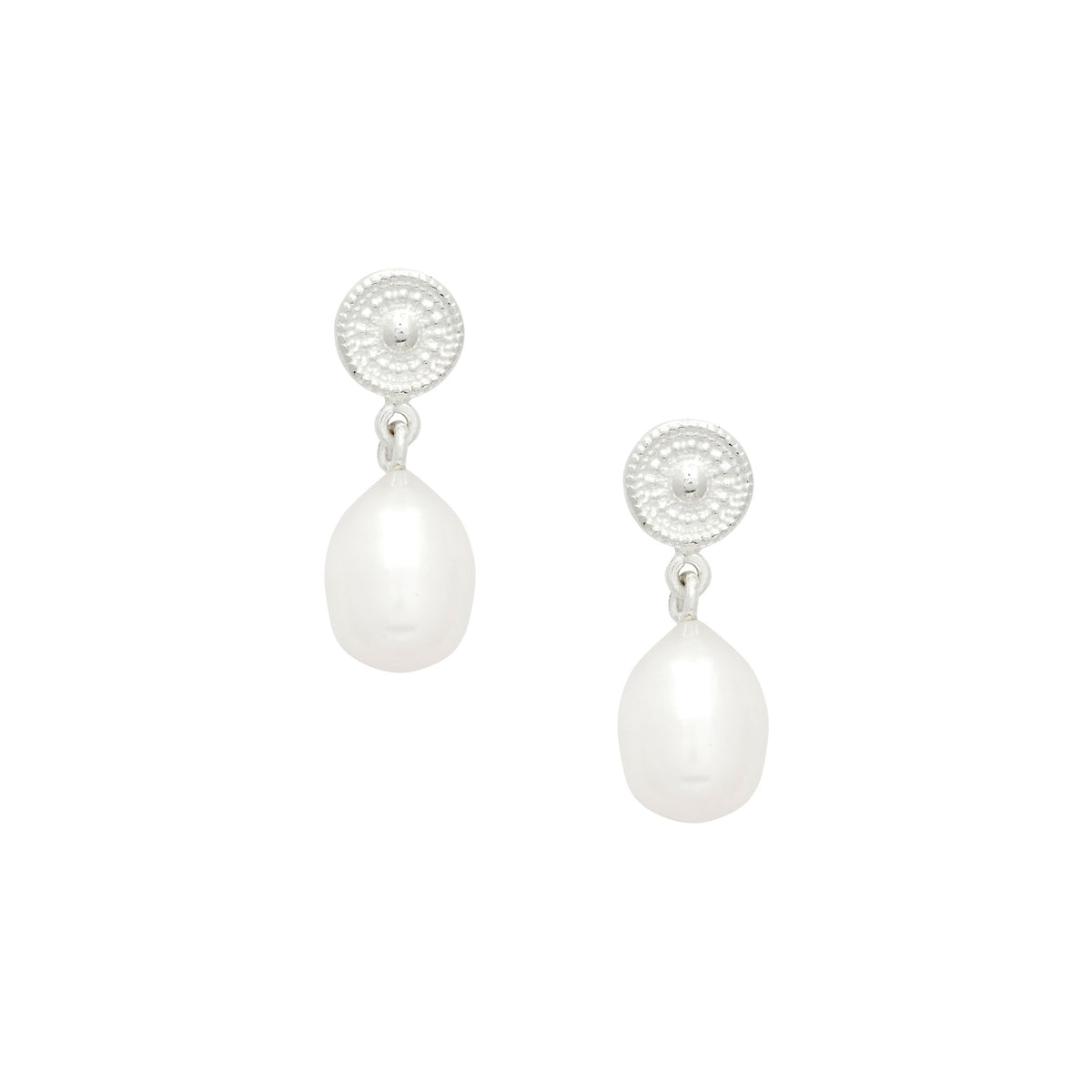 Pearl Solstice Earrings Silver – Loft & Daughter